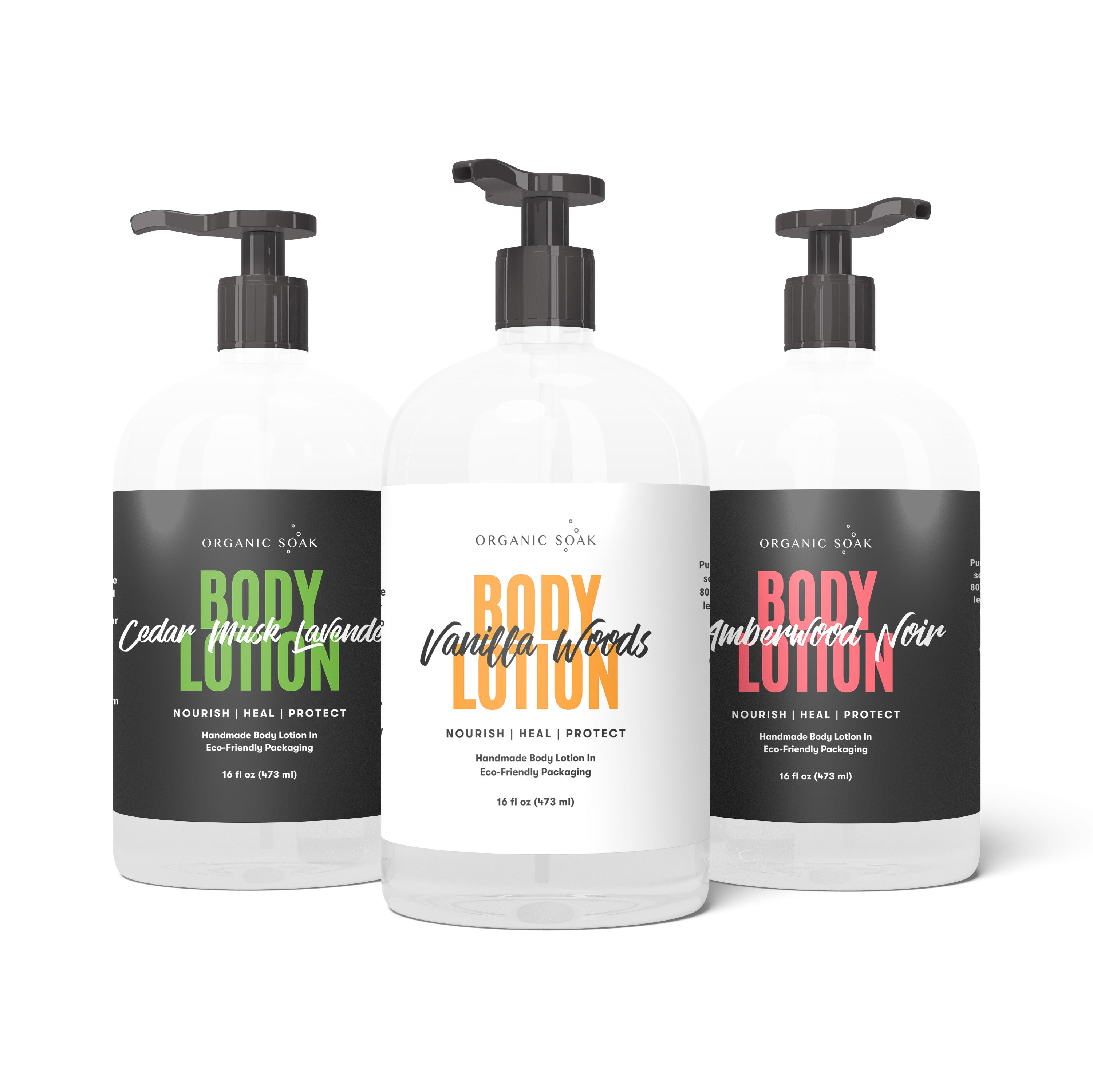 Organic Soak Hand & Body Lotions | Hydrate & Glow Naturally